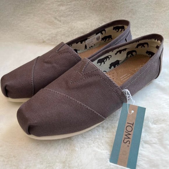 Toms | Shoes | Toms Grey Canvas Womens Classics | Poshmark